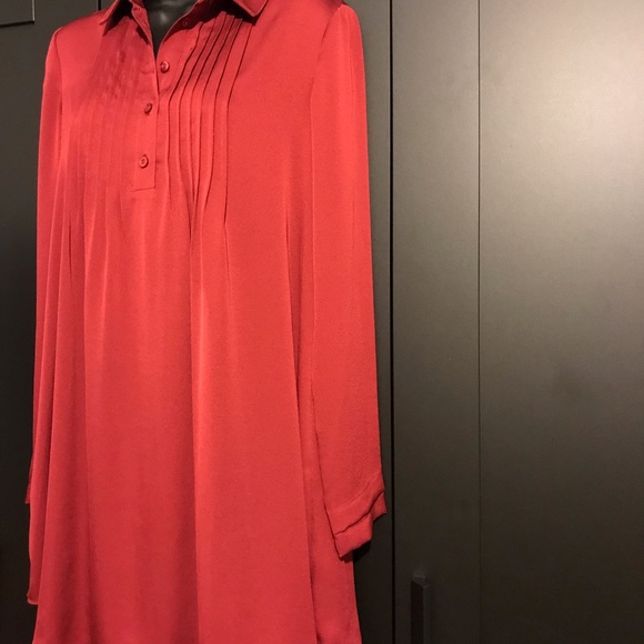 BCBGeneration | Tops | Bcbg Red Tunic | Poshmark